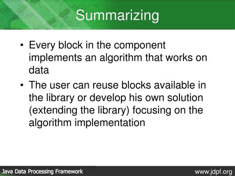 Ppt Introducing The Java Data Processing Framework Powerpoint