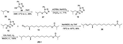 Molecules Free Full Text The Asymmetric Total Synthesis Of The