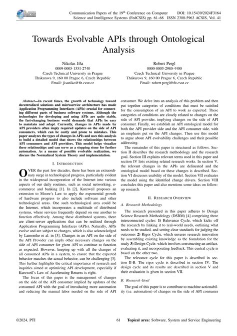 Pdf Towards Evolvable Apis Through Ontological Analysis