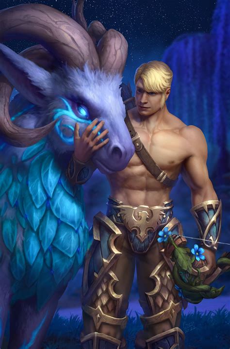 Rule 34 Armor Bare Chest Blonde Hair Half Naked Human Hunter