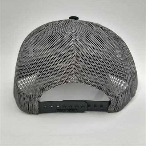 Richardson 112 Trucker Hoosier Embroidered Patch Mesh Snapback Cap Hat