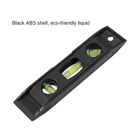 Mini Magnetic 3 Bubble Level Vertical Gradienter Spirit Level Flexible
