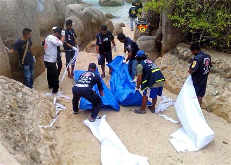 两名英国游客裸死泰国海滩 被害女性生前照曝光