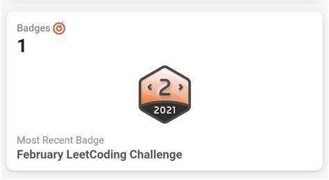 Rohan Bera On Linkedin Leetcode Febchallenge Badge Coding