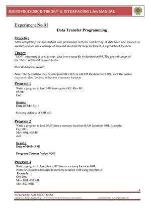 Assignment No 01 Digital Logic Design Studocu