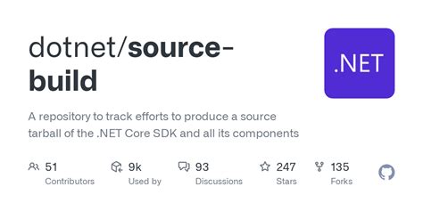 Github Dotnet Source Build A Repository To Track Efforts To Produce A Source Tarball Of The