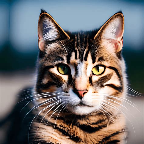 Striped Cat R Aiart