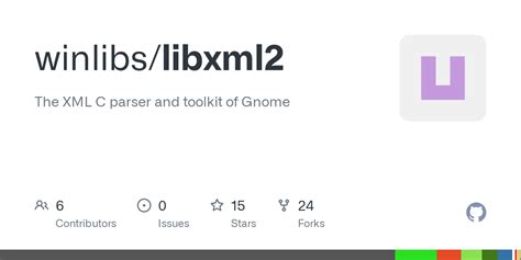 GitHub Winlibs Libxml The XML C Parser And Toolkit Of Gnome