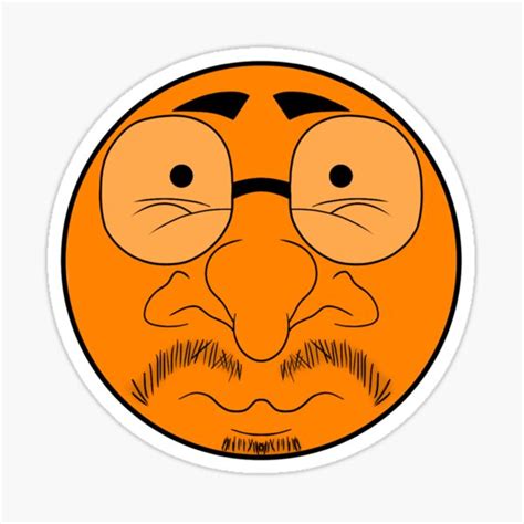Nerd Face Sticker By CurtisC Redbubble