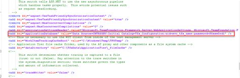 Tfs Connection String With User Namepassword Stack Overflow