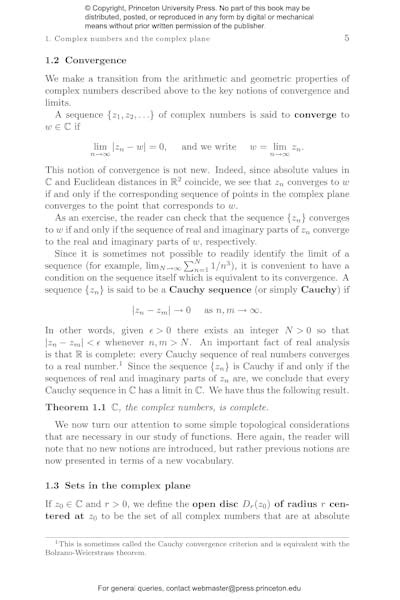 Complex Analysis Princeton University Press