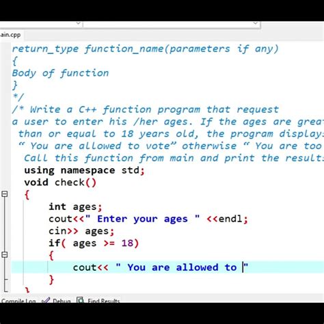 Function In C Explained With Example In Just Few Minutes Gevizzol2020 Goocomputer