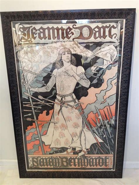Eugene Grasset French Poster Sarah Bernhardt At 1stdibs