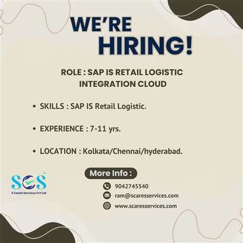 S Cares Services Pvt Ltd On Linkedin Sapisretail Retailtech