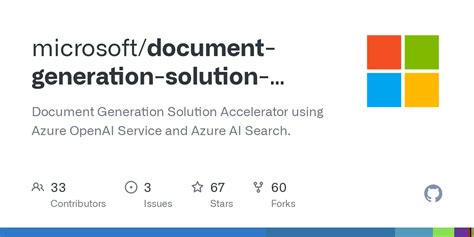 Document Generation Solution Acceleratorgithubworkflowscreate Releaseyml At Main