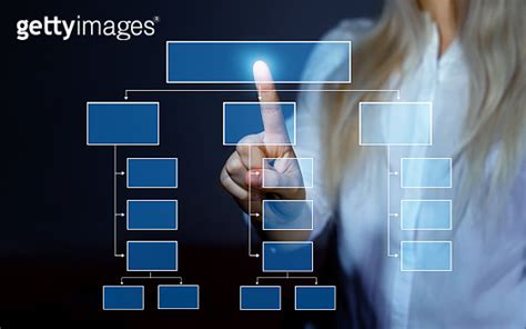 Business Hierarchy Structure Relations Of Order Or Subordination Between Members Business