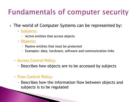 Ppt Distributed Systems Fundamentals Of Computer Security Powerpoint Presentation Id 690772