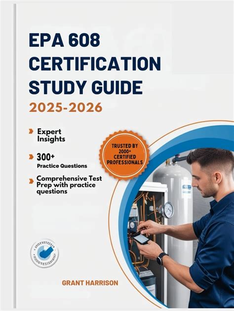 Epa 608 Certification Study Guide 2025 2026 A Comprehensive Test Prep