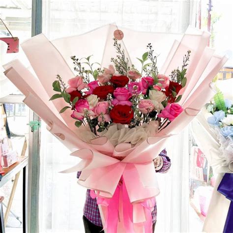 Jual Buket Bunga Fresh Fuchsia Buket Bunga Fresh Buket Bunga Asli