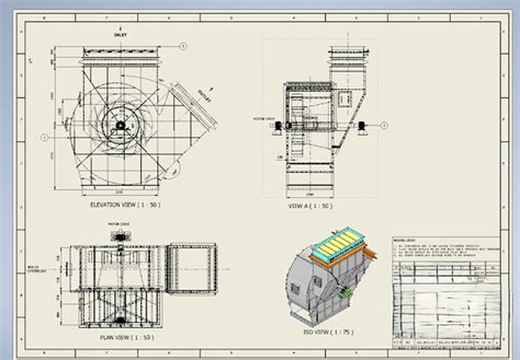 Professional Fabrication Drawings Autocad Inventor 2d 3d Cad Design By Ahtasamulhaq Fiverr