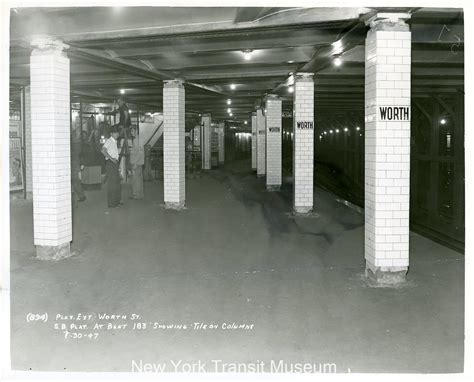 A Look Inside The Abandoned Worth Street Subway Station In Lower
