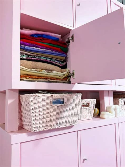 Organizing A Craft Room With Ikea Kallax Styling Storage And Desk Hack
