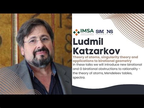 Free Video Theory Of Atoms Singularity Theory And Applications To Birational Geometry Parts