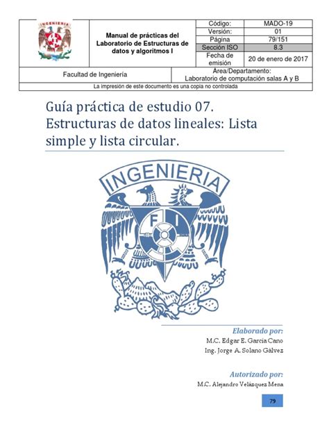 práctica 7 manual de practicas pdf informática algoritmos
