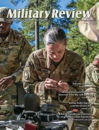 Military Review The Professional Journal Of The United States Army U