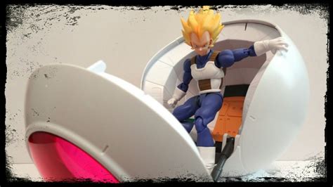 S H Figuarts Vegeta Figure With Figure Rise Space Pod Youtube
