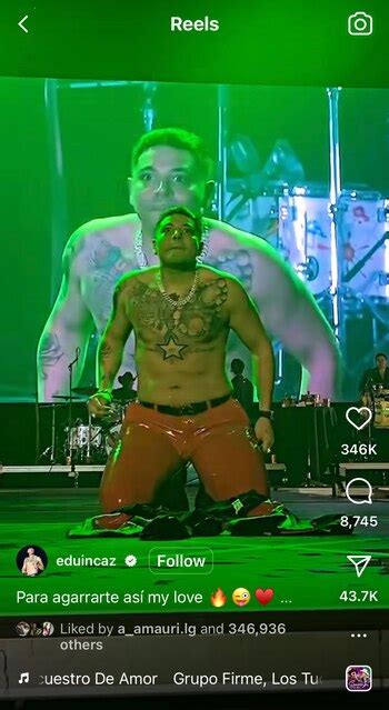 Critican A Eduin Caz Por Baile Subido De Tono Infobae