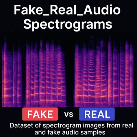 audioshield fake real audio spectrogram dataset kaggle