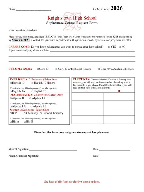 Fillable Online High School Concurrent Enrollment Approval Form Fax