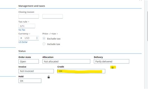 Sage X3 Tips Credit Limit Checking In Sage X3