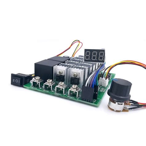 60a digital display pwm speed controller module 10 55v 0~100
