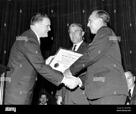 James Webb Presents Nasas Group Achievement Award To Kennedy Space Center Director Kurt H