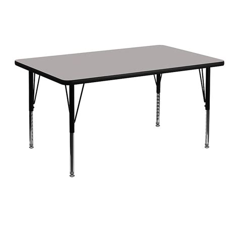 Flash Furniture Wren Rectangular Activity Table 30 X 48 Height