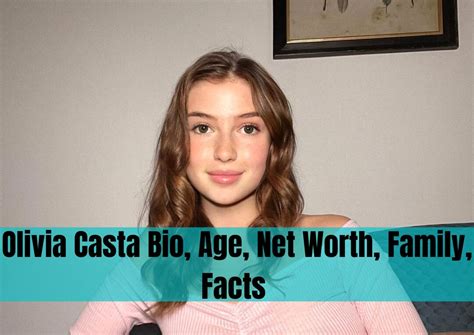 Olivia Casta Bio, Age, Net Worth, Family, Facts - Tech Food Trip