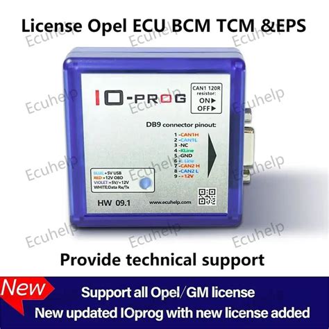 Ecuhelp Io Prog Psa Bsi Opel Ecu Bcm Tcm Eps Via Bd9 Connection And Obd