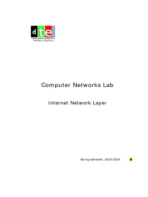 Internet Network Layer Lab P Pdf Ip Address Internet Protocols