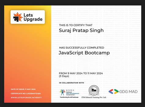 suraj pratap singh on linkedin fronteddevelopment html css javascript letsupgrade