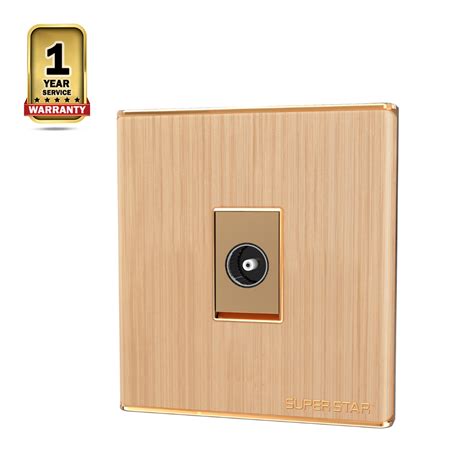 Tv Socket Gang Switch Super Star Kito Series Online Electronic Shop