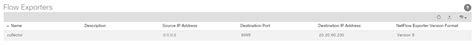 netflow collector destination host unreachable cisco community