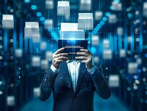 Sleek Digital Document Management Software Interface Concept With Intuitive File Icons And