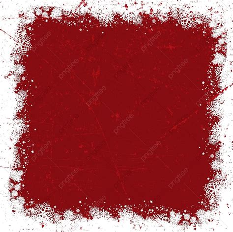 Grunge Border Vector Hd Png Images Grunge Christmas Background With Snowflake Border Eps10