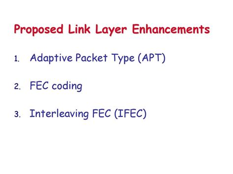 Improving Bluetooth Edr Data Throughput Using Fec And Interleaving