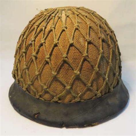 Headgear Sadf Staaldak Helmet With Netting Inner 56 Cm Was Listed