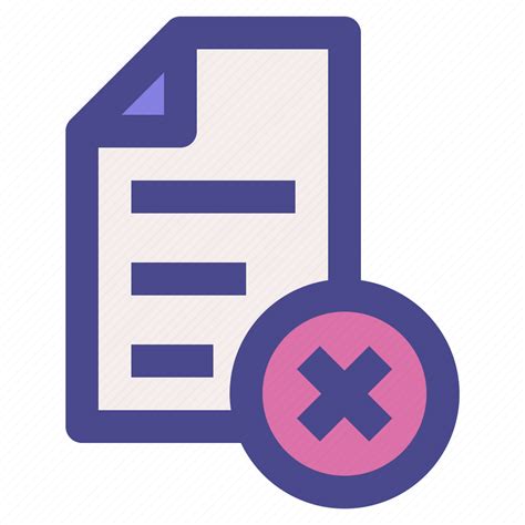 delete file document page folder icon download on iconfinder