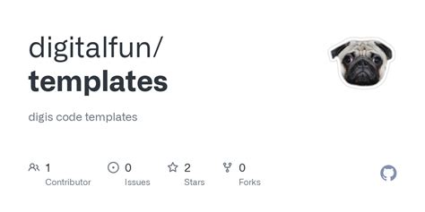 GitHub Digitalfun Templates Digis Code Templates