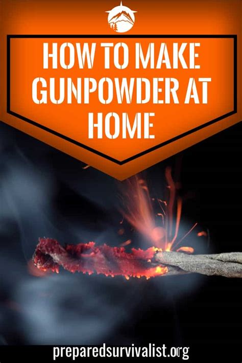How To Make Gunpowder Step By Step At Home In 30 Minutes